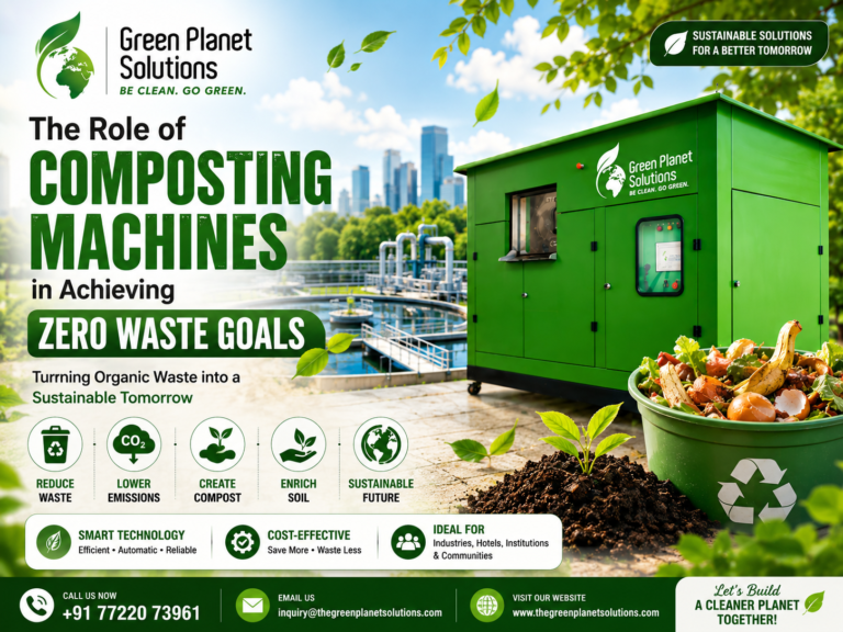 The Role of Composting Machines in Achieving Zero Waste Goal